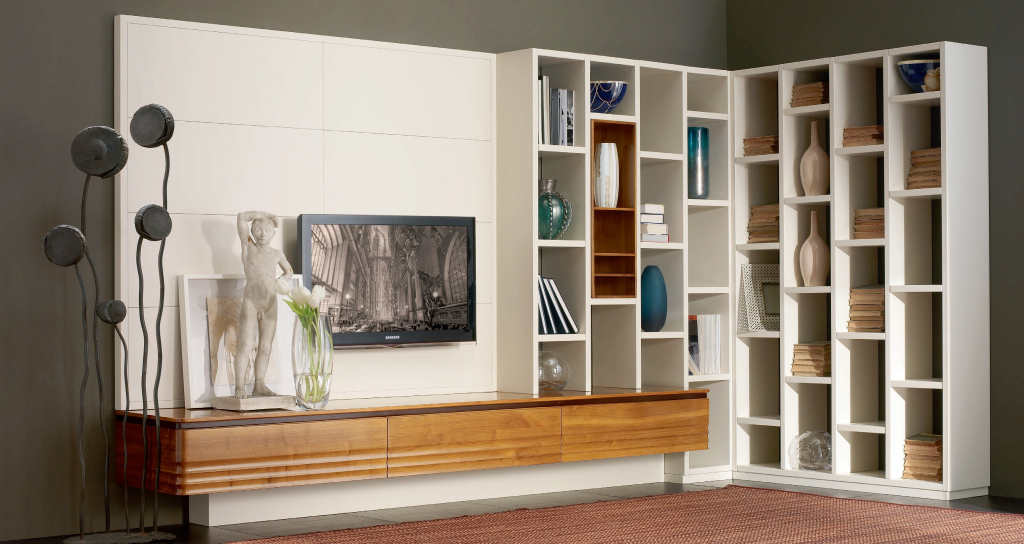 Set living alb Elettra – CharmaxStone